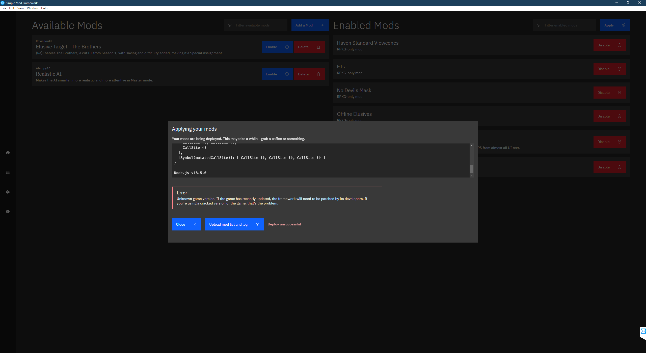 Simple Mod Framework Page 24 Hitman 3 2021 Hitman Forum